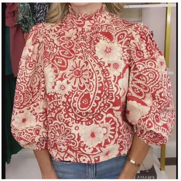 Pinch | Tops | Pinch By Avara Maren Puff Sleeve Blouse | Poshmark